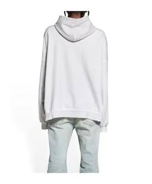 Balenciaga Graphic Printed Long Sleeve Hoodie