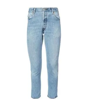 RE/DONE High-rise Cropped Jeans