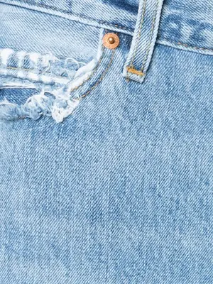 RE/DONE High-rise Cropped Jeans