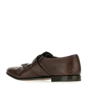 Church's Buckled Loafers With Tassel Embellishments - Chocolate