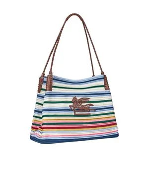 Etro Pegaso Symbol Medium Libra Tote Bag - Multicolor