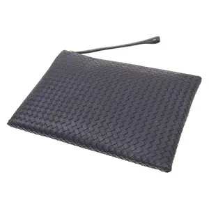 Bottega Veneta Intrecciato Clutch Bag - Black