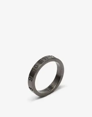 MAISON MARGIELA Logo Engraved Ring