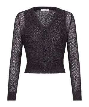 Dior Twinset With Tribales Buttons