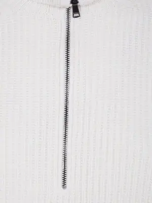 Max Mara Nadar Quarter-zip Knitted Jumper