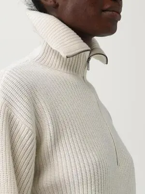 Max Mara Nadar Quarter-zip Knitted Jumper