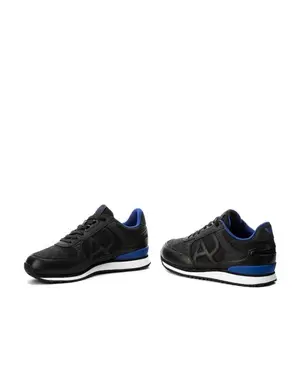 Emporio Armani Lace-up Sneakers - Black