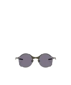 Oakley Rimless Round Frame Sunglasses
