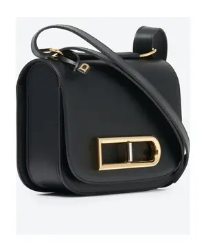 Delvaux Small Lingot Shoulder Bag - Black
