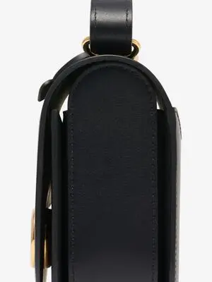 Delvaux Small Lingot Shoulder Bag - Black