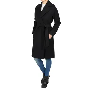 Max Mara Dravenna Belted Coat - Black