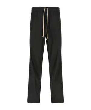 Moncler Rick Owens Drawstring Straight Leg Pants