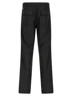Moncler Rick Owens Drawstring Straight Leg Pants