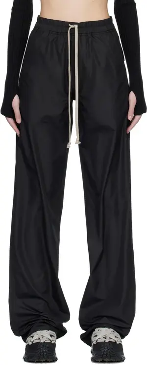 Moncler Rick Owens Drawstring Straight Leg Pants