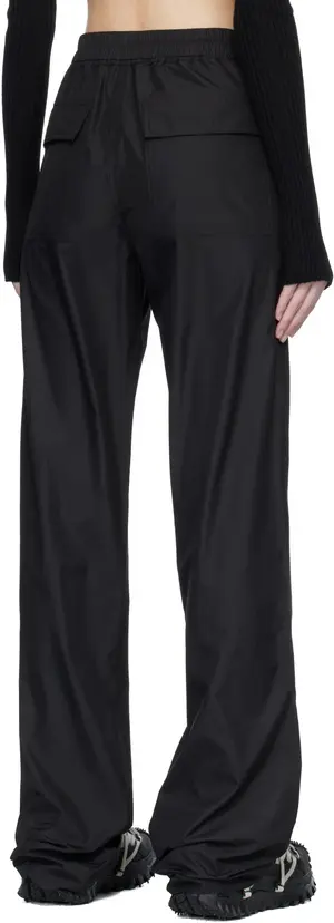 Moncler Rick Owens Drawstring Straight Leg Pants