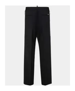 Dsquared2 Relaxed Fit Pants With Side Zip Detail