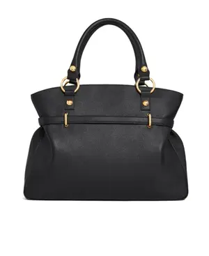 Celine Medium Anita Bag In Supple Calfskin - Black