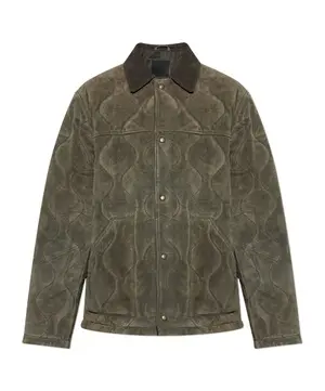 ALLSAINTS Quilted Oversized Jacket