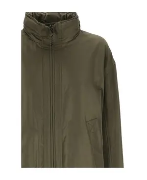 Loro Piana Stand Collar Double-sided Zipper Jacket