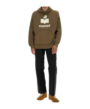 Isabel Marant Étoile Drawstring Hoodie - Brown
