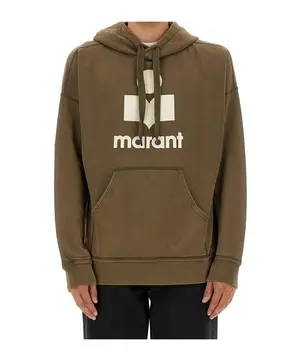 Isabel Marant Étoile Drawstring Hoodie - Brown