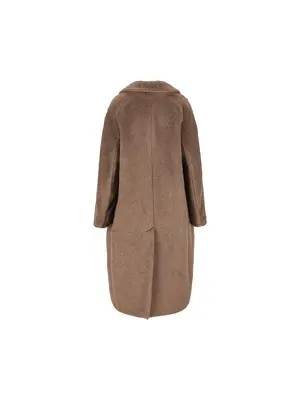 Max Mara Giorgia Long-sleeved Coat - Brown
