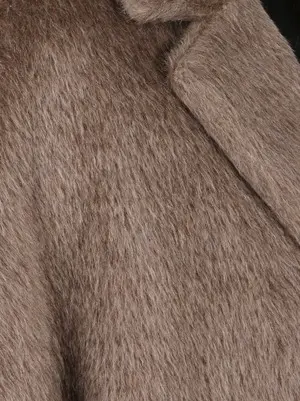 Max Mara Giorgia Long-sleeved Coat - Brown