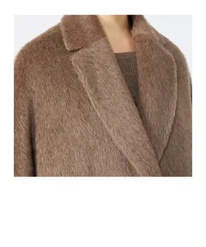 Max Mara Giorgia Long-sleeved Coat - Brown