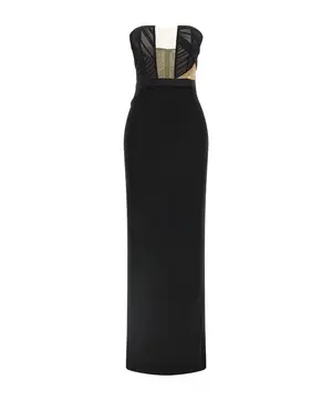 Nensi Dojaka Slit Evening Dresses