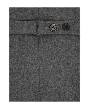 Thom Browne 4-bar Slim Fit Trousers - Medium Gray
