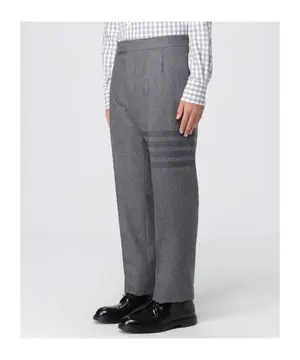 Thom Browne 4-bar Slim Fit Trousers - Medium Gray