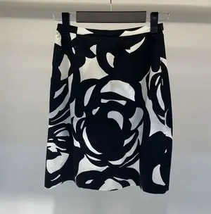 Max Mara Patterned Midi Skirt