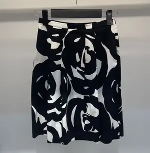 Max Mara Patterned Midi Skirt