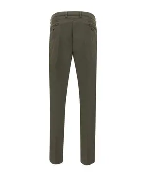 BRIGLIA 1949 Slim Fit Stretch Pants - Green