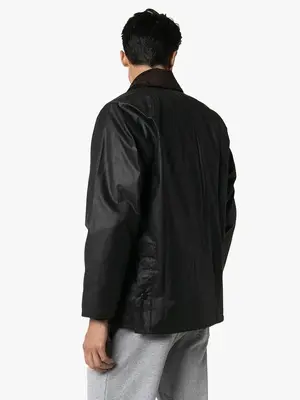 Barbour Bedale Waxed Jacket - Black