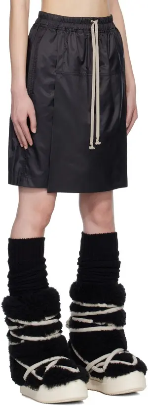 Moncler Logo Embroidered Drawstring Shorts