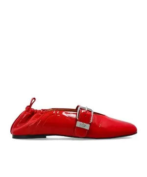 Ganni Metal Flats For Women