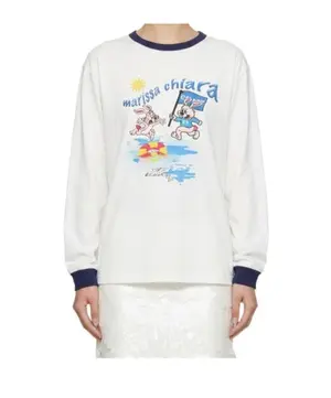 Marissa Chiara Long-sleeved T-shirt - White