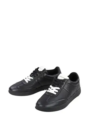 Emporio Armani Lace-up Round Toe Low-top Sneakers
