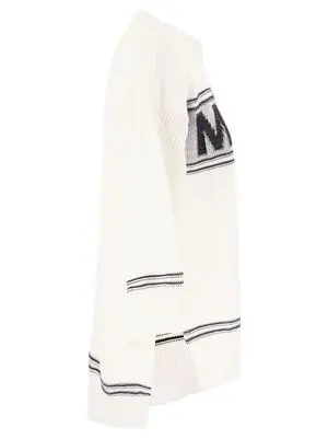 Marni Logo Intarsia Knitted Crewneck Jumper