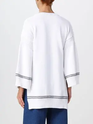 Marni Logo Intarsia Knitted Crewneck Jumper