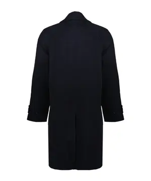 Officine Générale Bryce Single-breasted Coat - Black