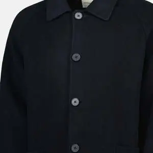 Officine Générale Bryce Single-breasted Coat - Black
