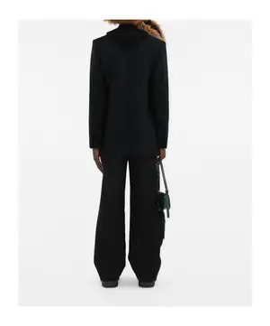 Burberry Half-zip High-neck Knitted Jumper