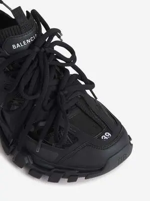 Balenciaga Track Lace-up Sneakers - Black