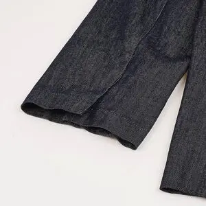Max Mara Double Breasted Denim Blazer
