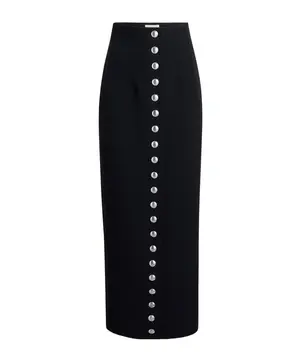 Khaite Button Detailed Skirts