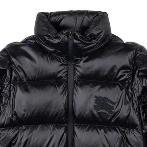 Burberry Quilted Puffer Jacket With Equestrian Knight Design