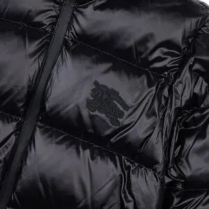 Burberry Quilted Puffer Jacket With Equestrian Knight Design