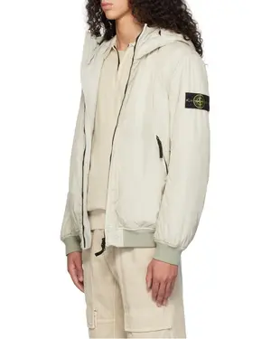 Stone Island Zip-up Hooded Jacket